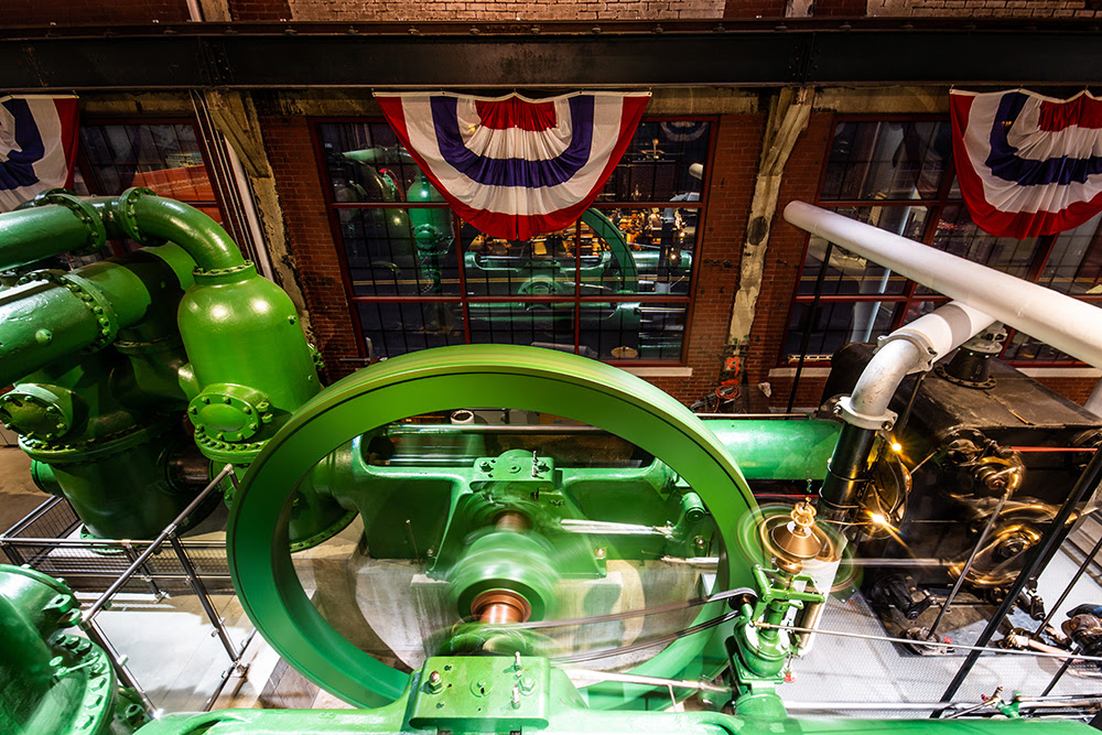 115-ton Corliss steam engine comes alive – OLIVER EVANS CHAPTER